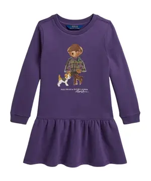 Polo Ralph Lauren Printed Fleece Mini Dress