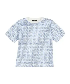 Balmain Allover Print Tshirt