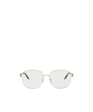 Fendi Square Frame Glasses - Gold