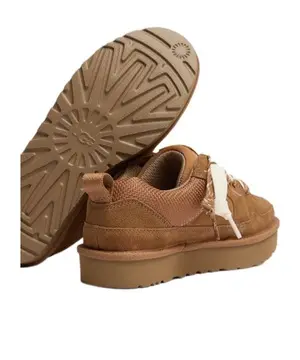 UGG Lace Up Sneakers With Logo Detail