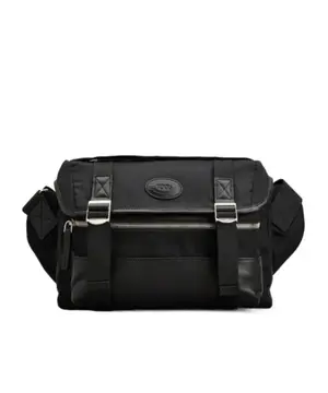 TOD'S Flap Crossbody Bag - Black