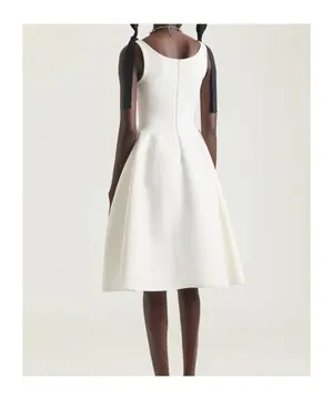 Givenchy Midi Dress In Compact Knit With Bows