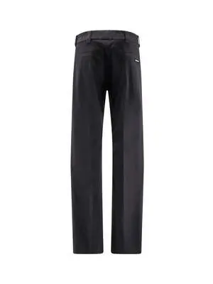 Miu Miu Stretch Poplin Tailored Pants