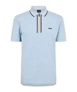 Hugo Boss Solid Polo Shirt - Blue