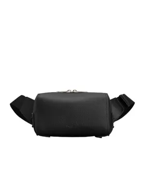 TOD'S Zippered Shoulder Bag - Black