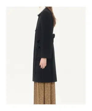 Valentino Garavani Embroidered Draped Coat