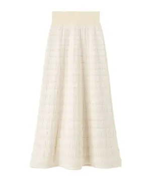 Loro Piana Hydrangea Skirt