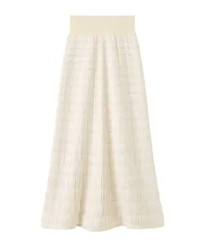 Loro Piana Hydrangea Skirt