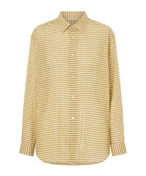 Auralee Plaid Longsleeve Shirt