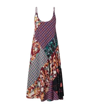 Dries Van Noten Printed Georgette Midi Dress
