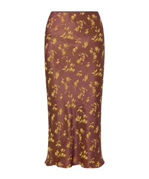 Dries Van Noten Floral-jacquard Cloqué Midi Skirt
