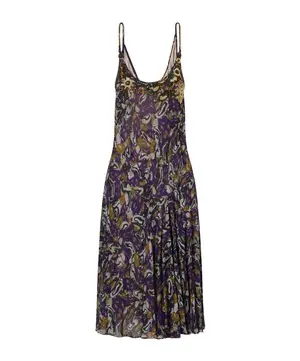 Dries Van Noten Embroidered Slip Dress