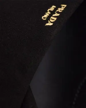 Prada Suede Platform Sandals