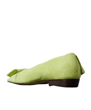 J.W.ANDERSON Jw Anderson Ruffle Pointed Ballet Flats