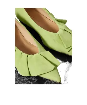 J.W.ANDERSON Jw Anderson Ruffle Pointed Ballet Flats