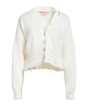 Marni Solid Color Thin Knit Cardigan