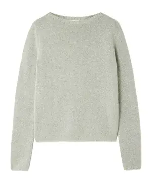 Auralee Silk-blend Sweater - White