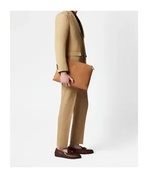 TOD'S Di Leather Clutch Bag