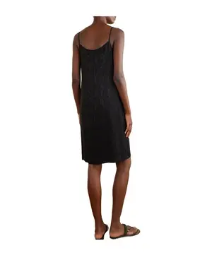 Dries Van Noten Embellished Slip Midi Dress