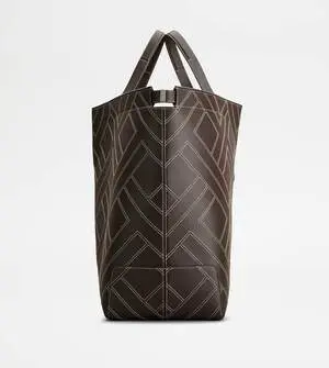 TOD'S Di Large Leather Tote