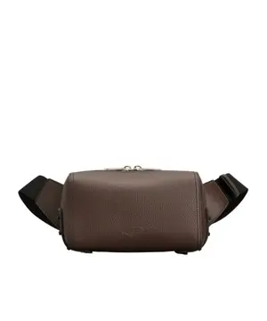 TOD'S Zippered Crossbody Bag - Brown