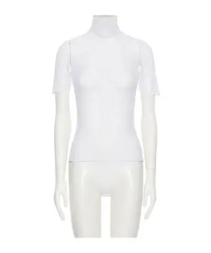 Valentino Garavani Short-sleeved High Neck Bodysuit