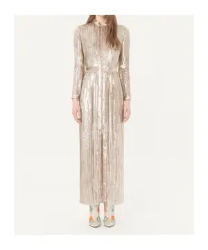 Valentino Garavani Embroidered Chiffon Dress