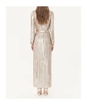 Valentino Garavani Embroidered Chiffon Dress