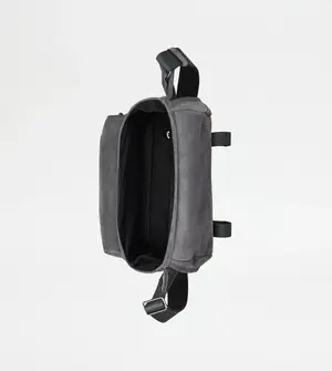 TOD'S Small Suede Shoulder Bag - Black