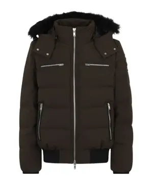 Moose Knuckles Long-sleeved Down Jacket