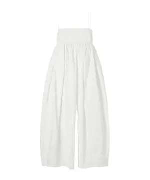 Cecilie Bahnsen Spaghetti Strap Square Neck Dress - No