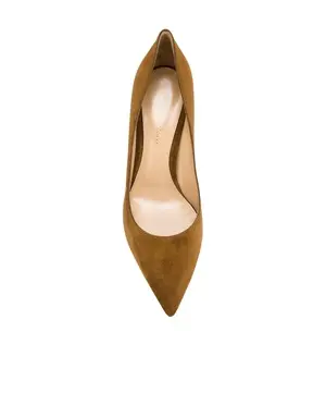 GIANVITO ROSSI Pointed-toe Stiletto High Heels - Brown
