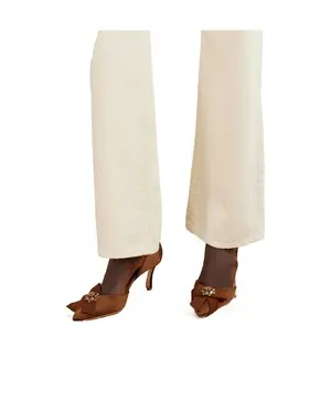 Manolo Blahnik Embellished Satin Pumps
