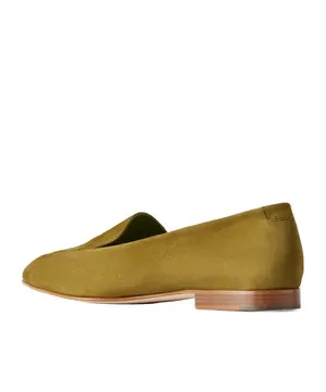 Manolo Blahnik Suede Loafers