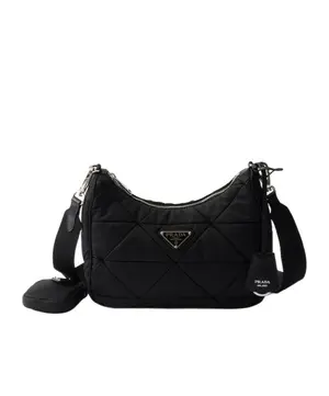 Prada Quilted Re-nylon Shoulder Bag