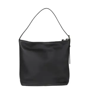 A.p.c. Logo Printed Zipped Shoulder Bag