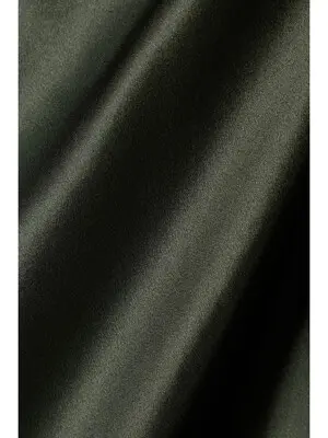 Christopher Esber Open-back Draped Satin Bodysuit