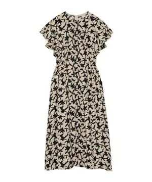 Ulla Johnson Printed Crepe Midi Dress
