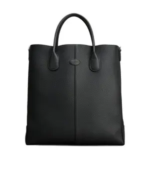 TOD'S Logo Handbag - Black
