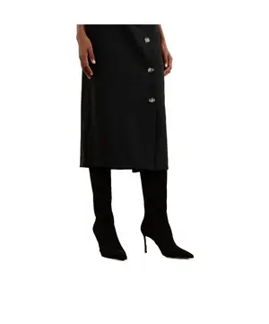 GIANVITO ROSSI Solid Suede Knee-high Boots