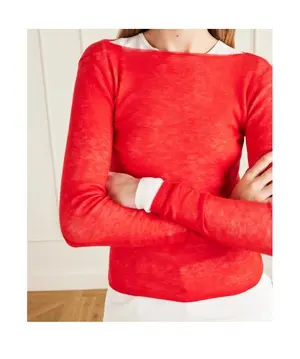 Auralee Long-sleeve Knit Top