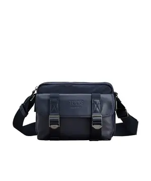 TOD'S Logo Shoulder Bag - Blue