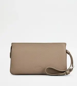 TOD'S Zipper Clutch