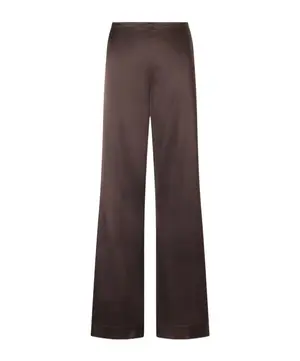 Staud Brown Smooth Trousers