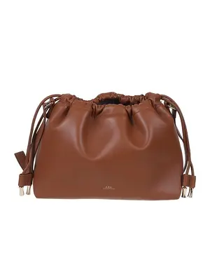 A.p.c. Ninon Shoulder Bag - Brown