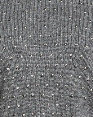 Sportmax Embellished Crewneck Long Sleeve Knit Sweater