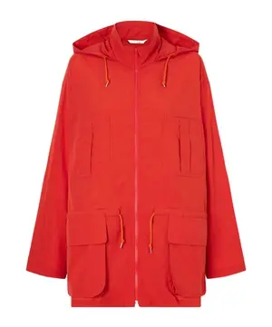 Auralee Hooded Utility Jacket