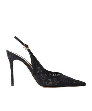 GIANVITO ROSSI Lace High Heels
