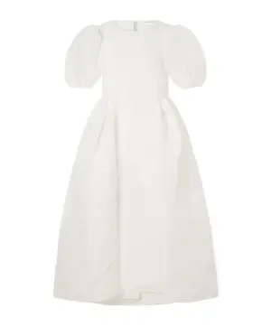 Cecilie Bahnsen Structured Short Sleeve Dress