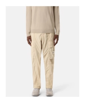 Stone Island Loose-fit Cargo Trousers With Snap Pockets